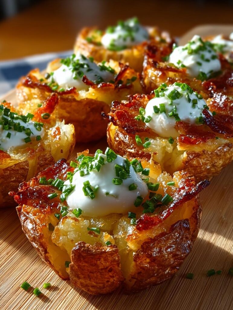 35-Minute Crispy Potato Skin Bites Your Guests Will Love - Recipes molly