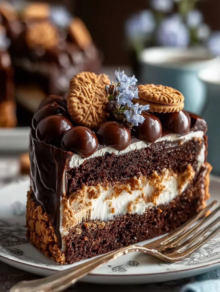 Chocolate Biscuit Refrigerator Cake: A Decadent Delight - Recipes molly
