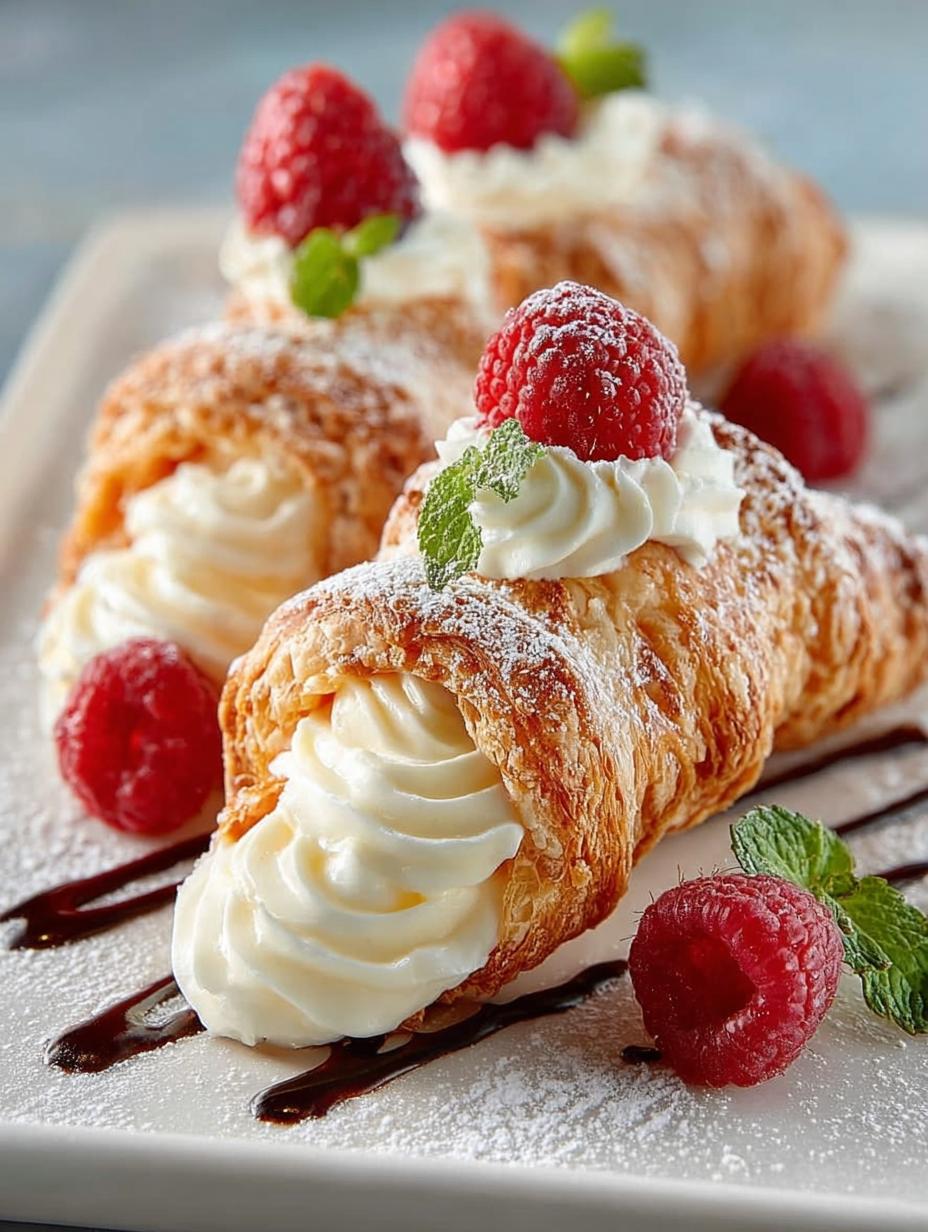 Cream Horns: 12 Irresistible Puff Pastry Cones - Recipes molly