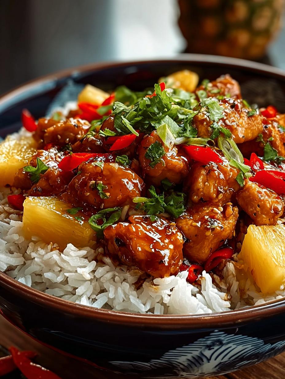 Pineapple Chicken Rice For Easy Weeknight Delights - Recipes molly