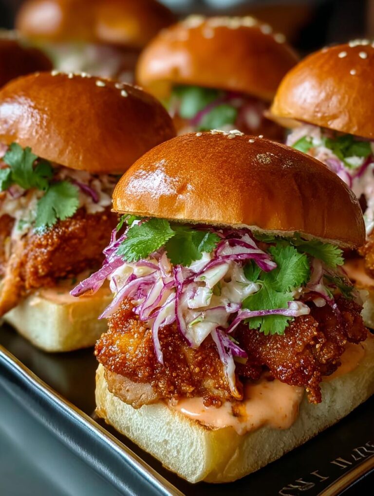Bang Bang Chicken Sliders: 12 Irresistible Mini Burgers - Recipes molly