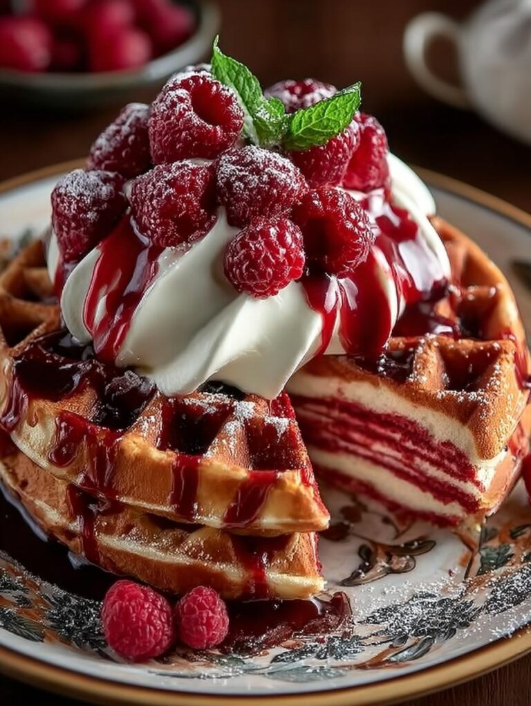 5 Delightful Red Velvet Marble Waffles for Every Occasion - Recipes molly