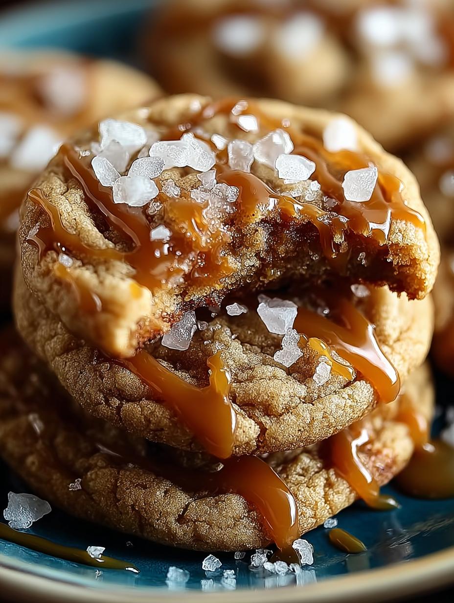Ultimate Salted Caramel Crunch Cookies Recipe to Savor - Recipes molly